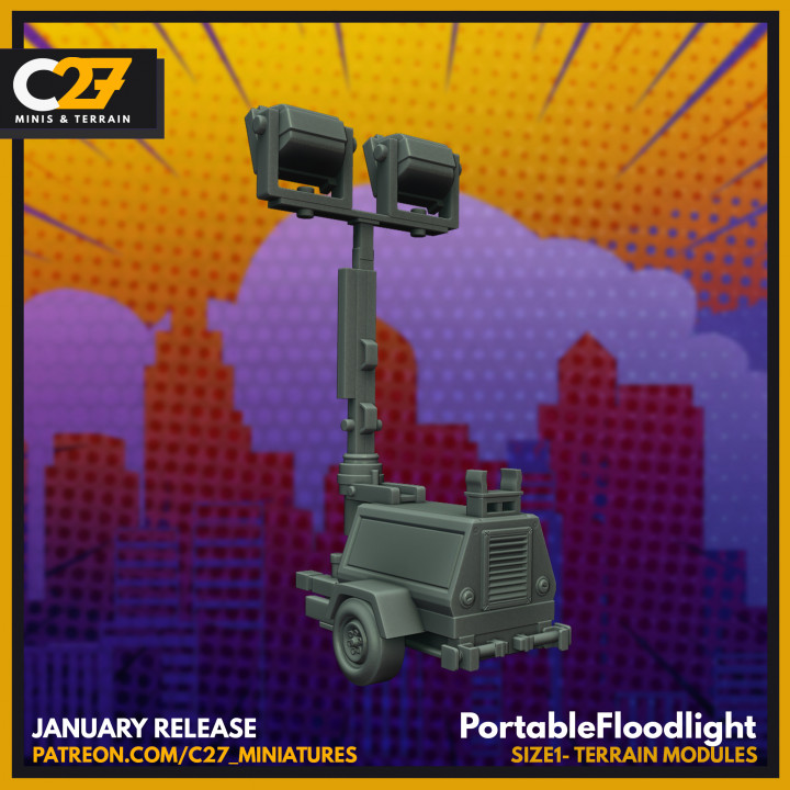 Portable Floodlight - C27 Studio