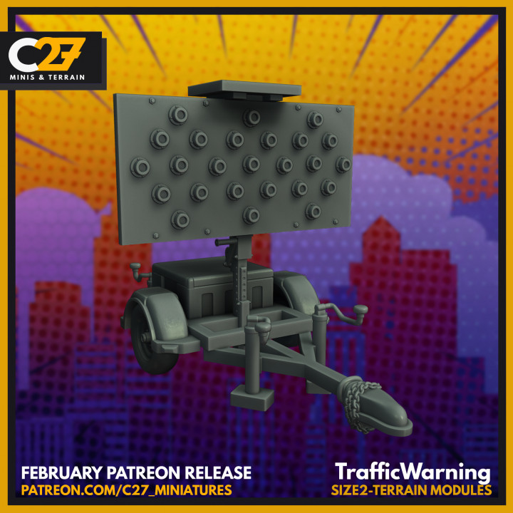 Traffic Warning Machinery - C27 Studio