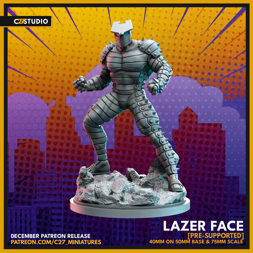 Lazer Face - C27 Studio