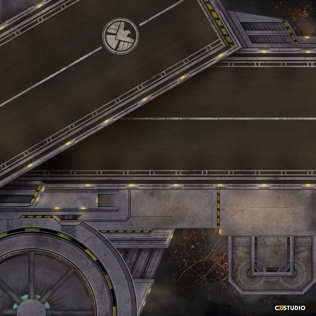 Mothership Game Mat - C27 Studio
