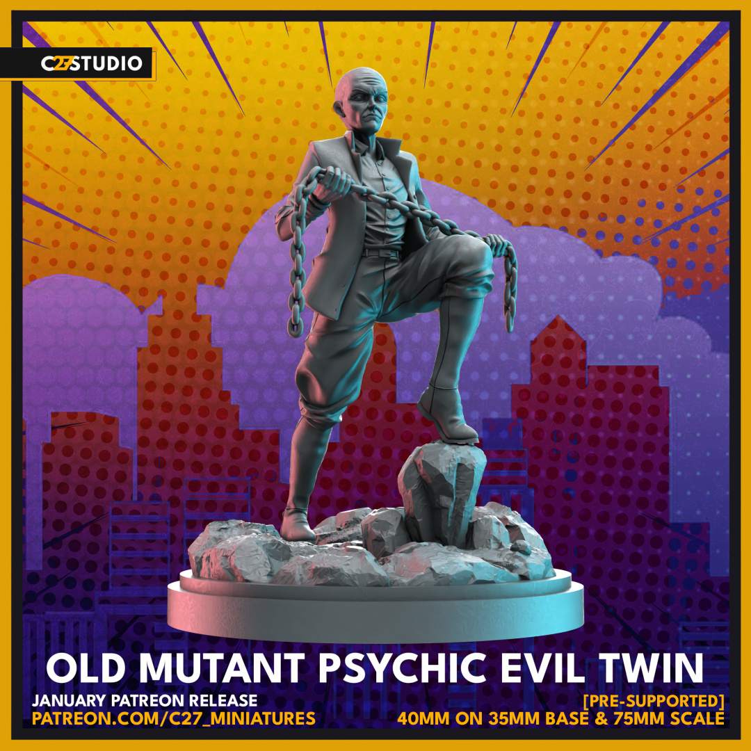 Old Mutant Psychic Evil Twin - C27 Studio