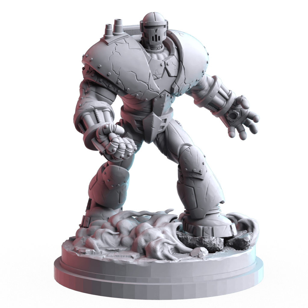 Steel Soviet | Crimson Dynamo 3D Printing Miniature STL - C27 Studio