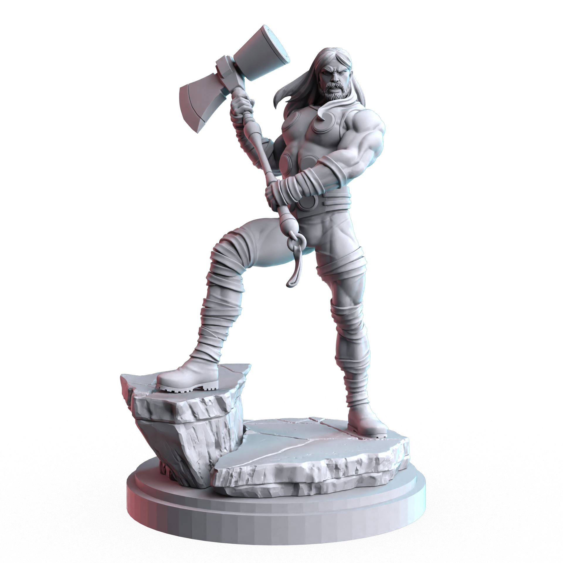 Point Break | Ultimates Thor 3D Printing Miniature STL - C27 Studio
