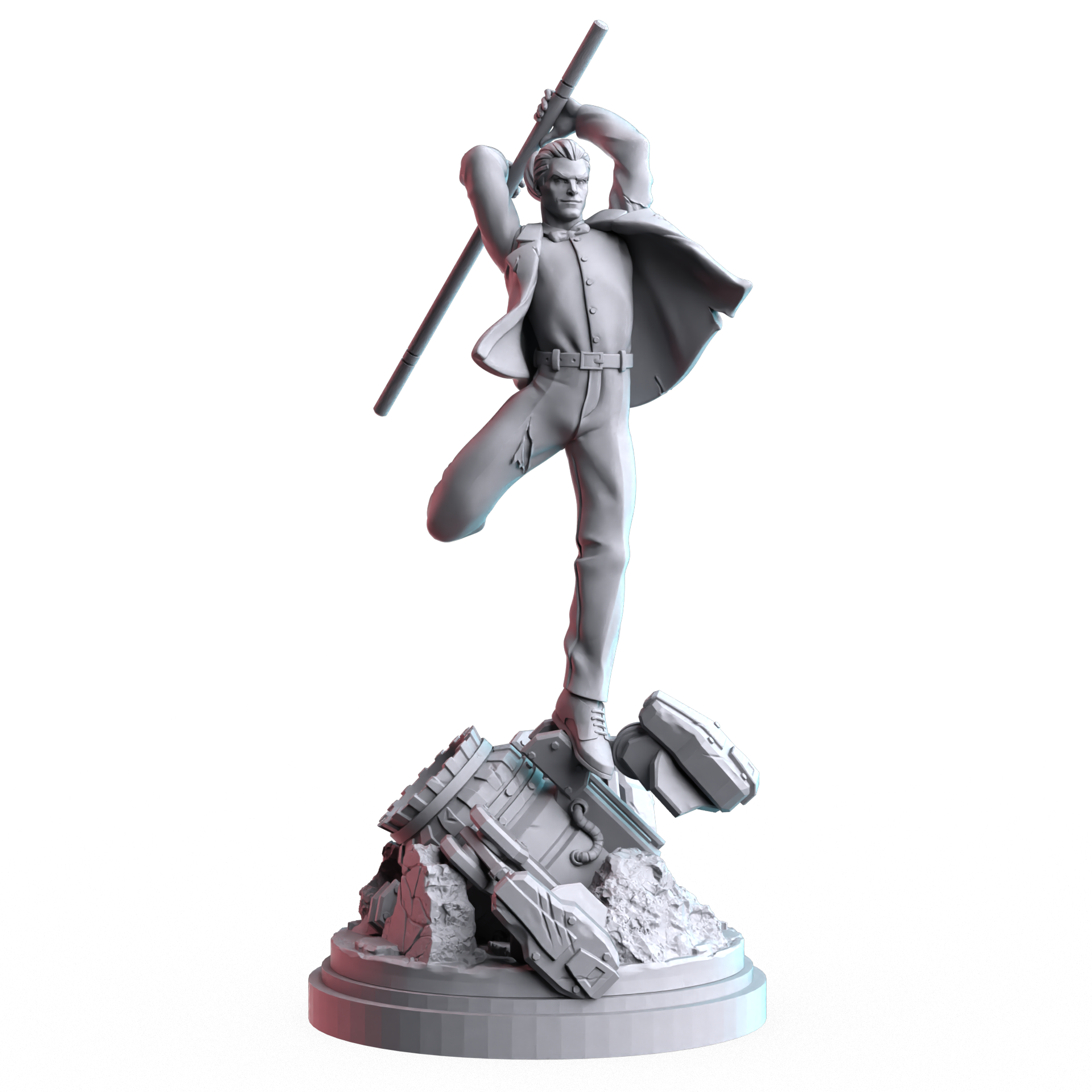 Blanc Bandit | Gambit 3D Printing Miniature STL - C27 Studio