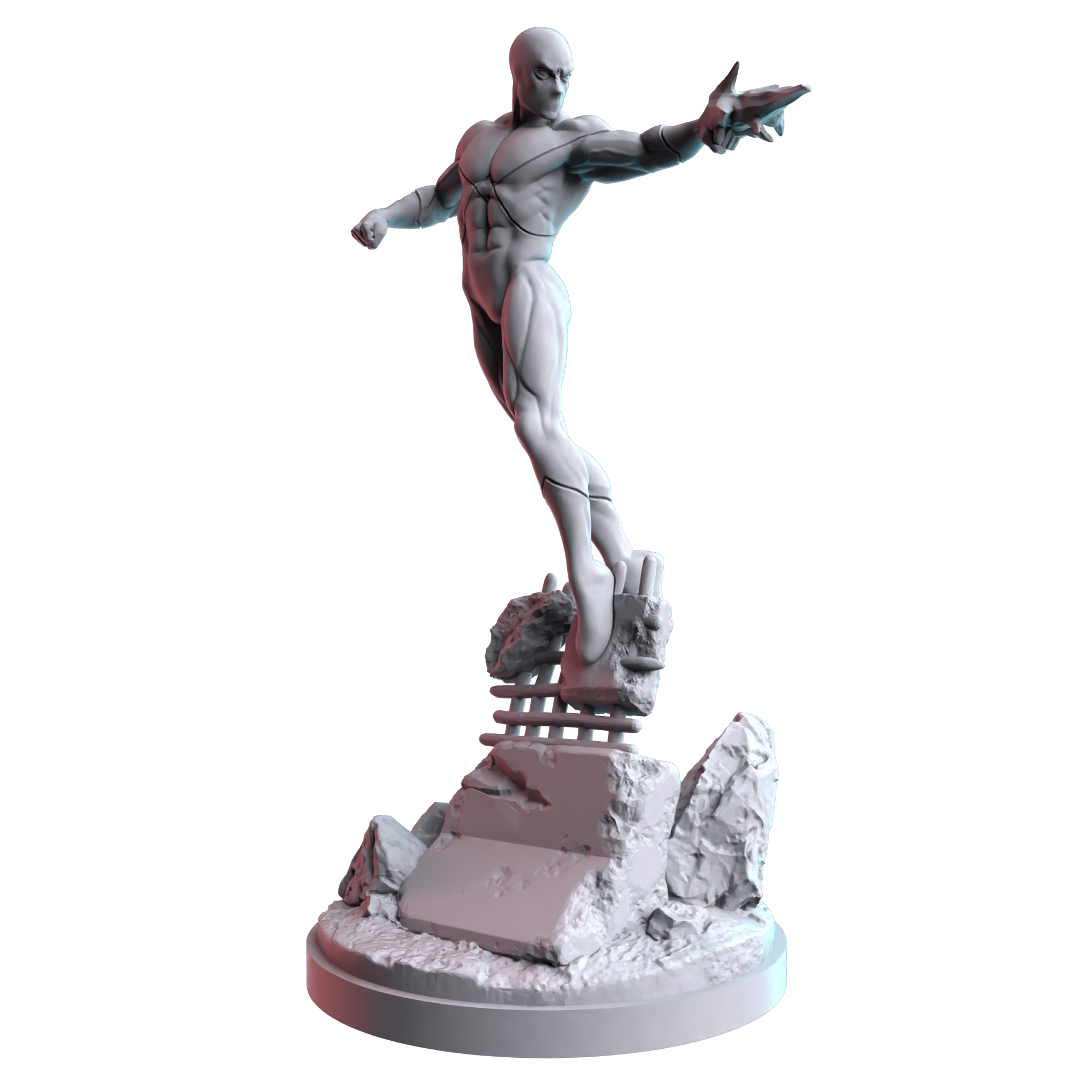 Professor Rainbow | Dr. Spectrum 3D Printing Miniature STL - C27 Studio