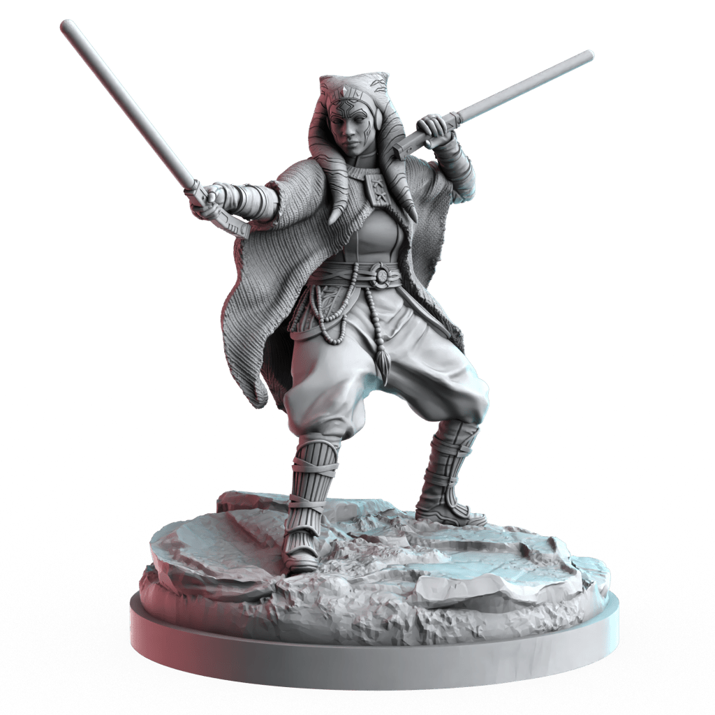 Big Snips | Ahsoka Tano 3D Printing Miniature STL - C27 Studio