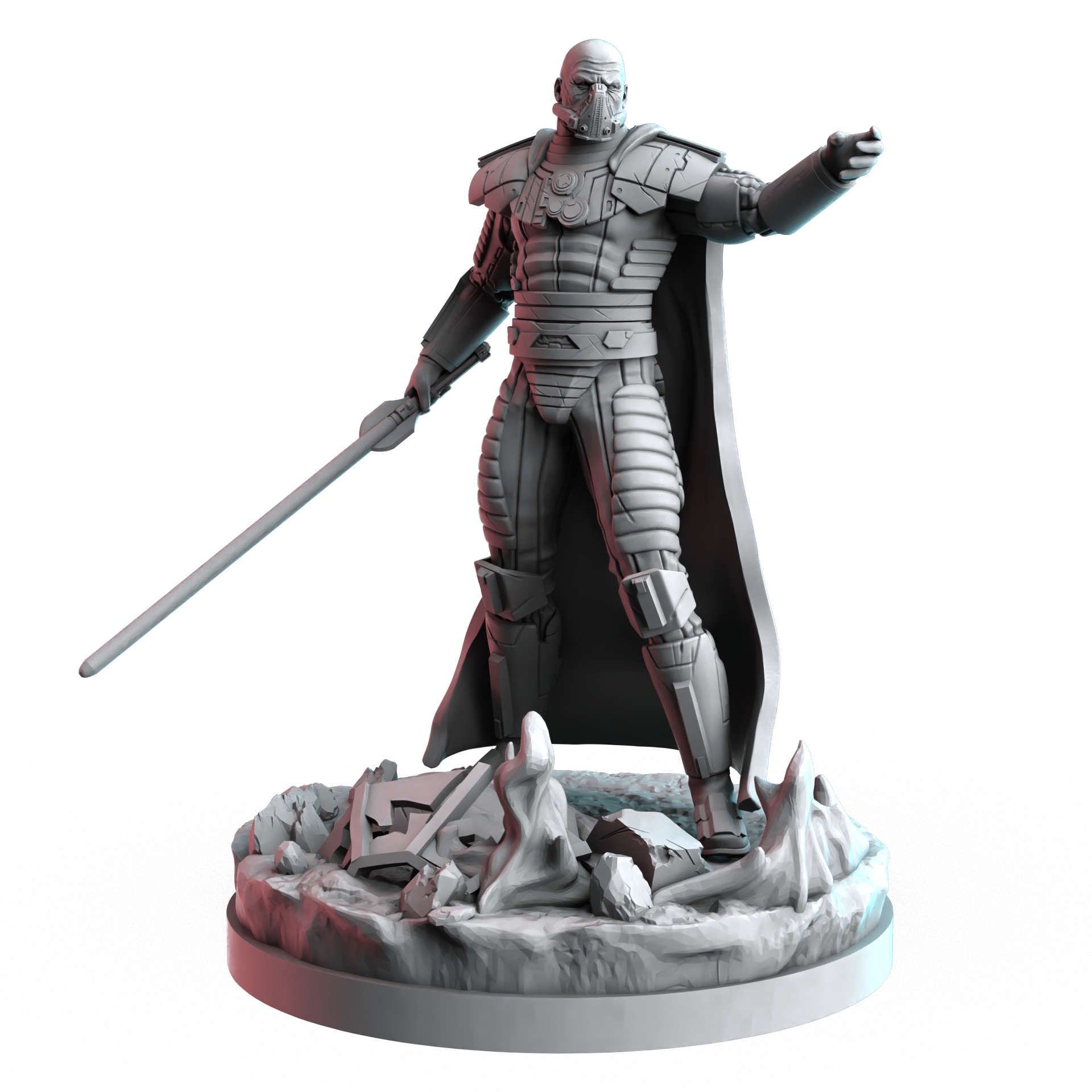 The False Emperor | Darth Malgus 3D Printing Miniature STL - C27 Studio