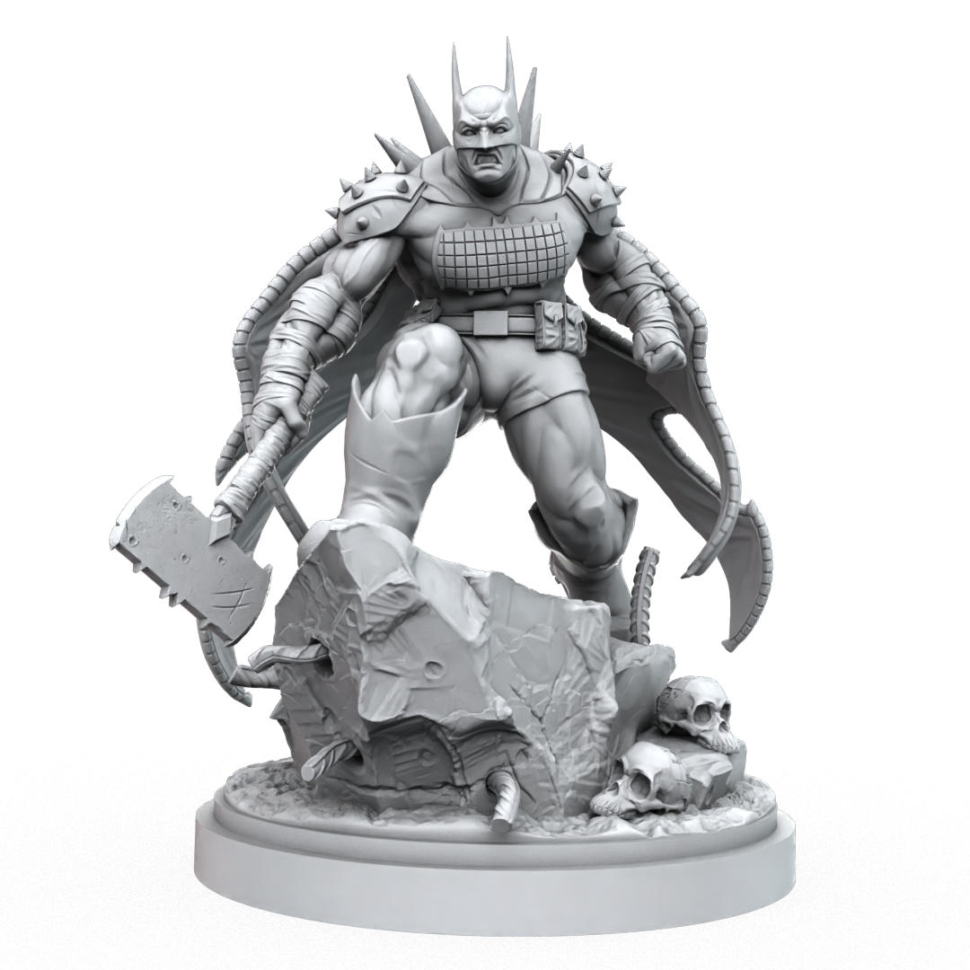 Bat-le Axe | Absolute Batman 3D Printing Miniature STL - C27 Studio