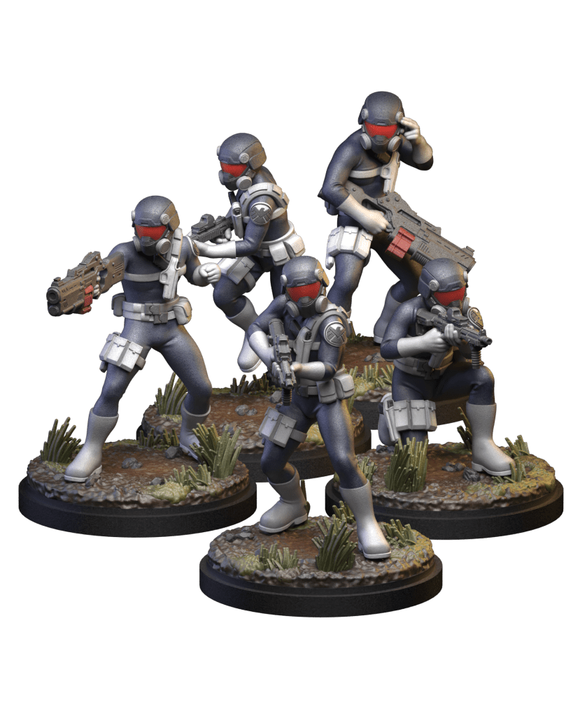Cannon Fodder Prime | S.H.I.E.L.D. Agent Troopers 3D Printing Miniature ...